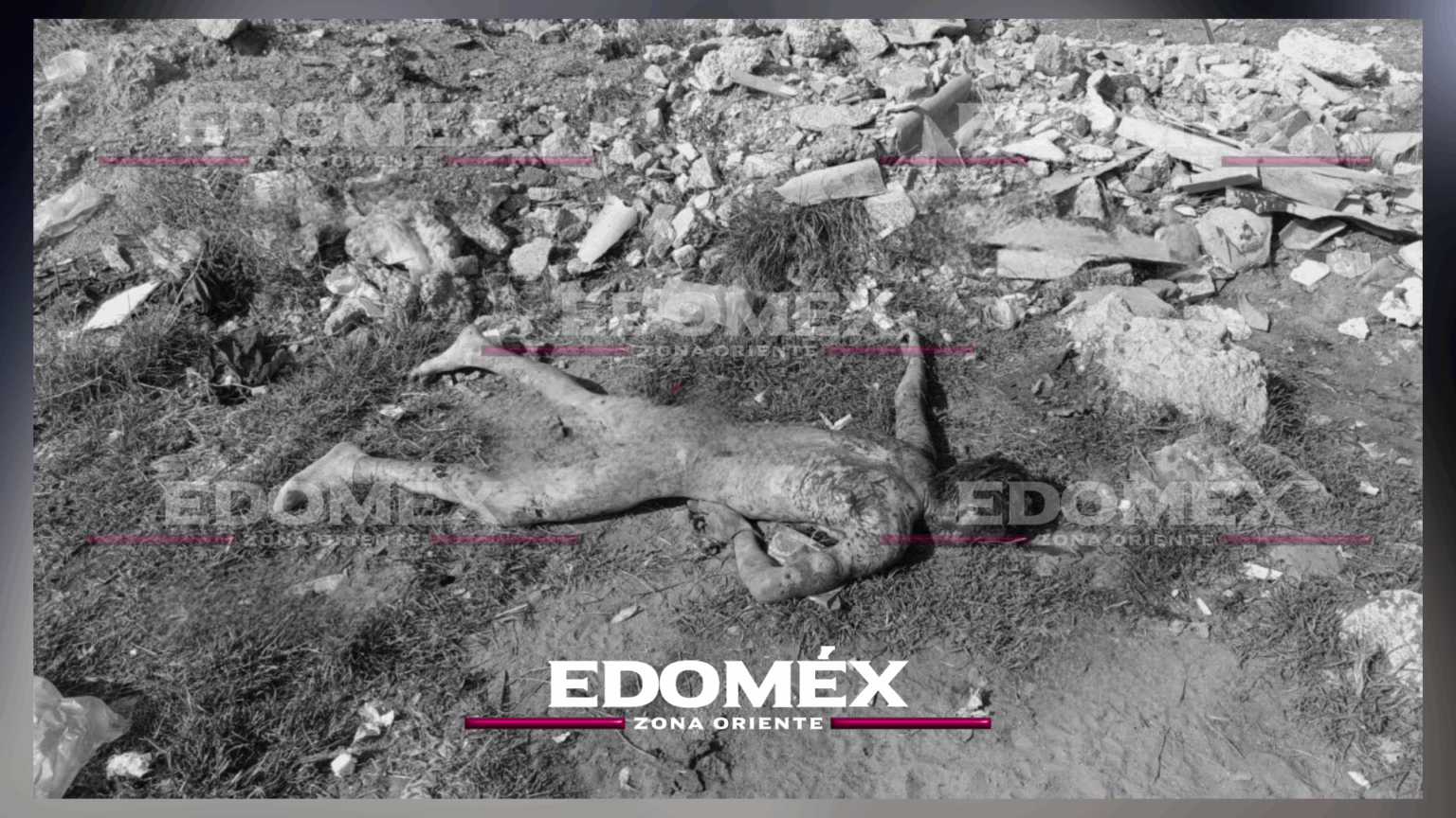 HALLAN CUERPO DESNUDO Y TORTURADO EN BALDÍO DE ECATEPEC - EDOMEX ZONA ...