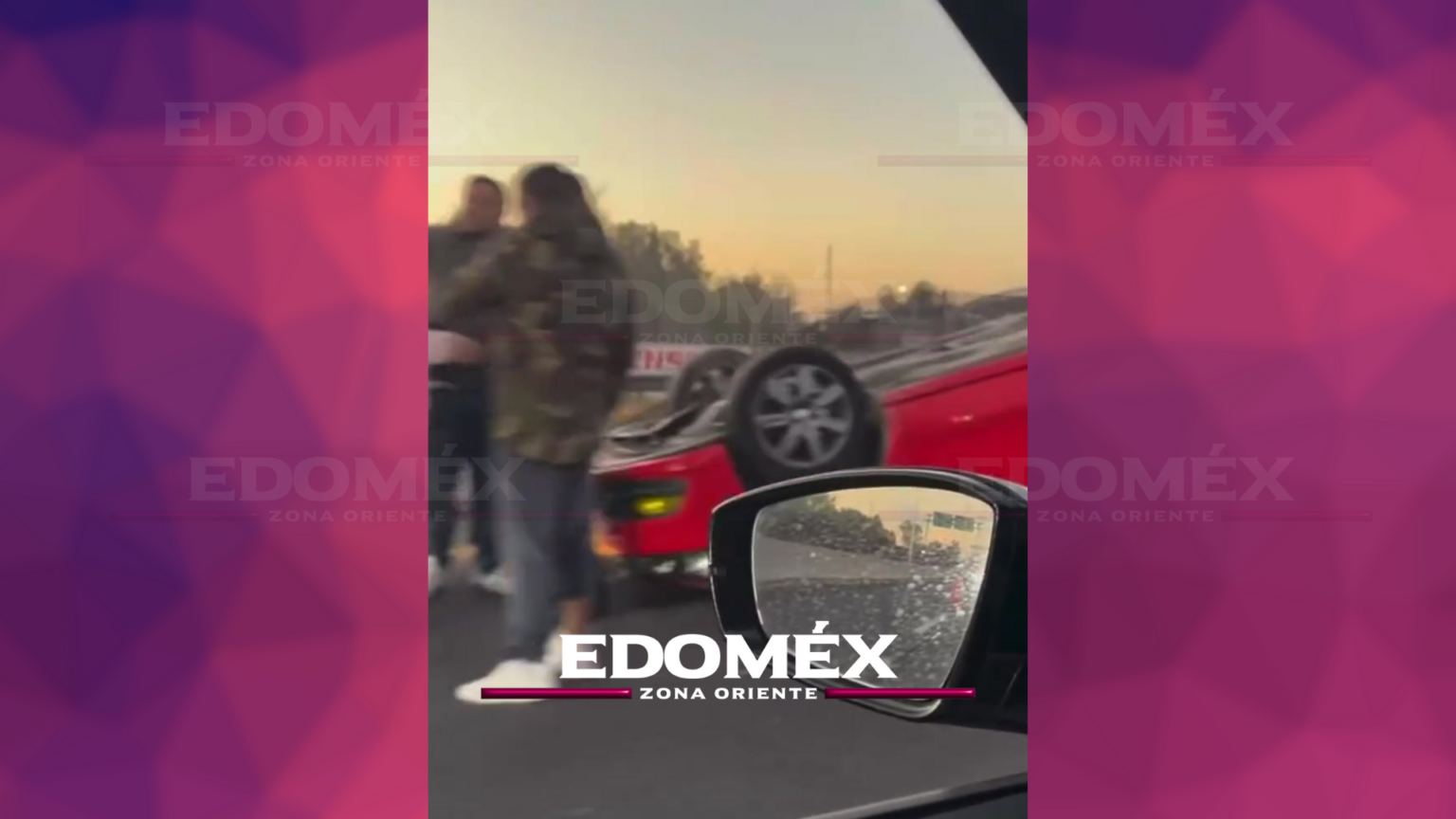 ACCIDENTE TIPO VOLCADURA EN LA AUTOPISTA URBANA SIERVO DE LA NACIÓN ...